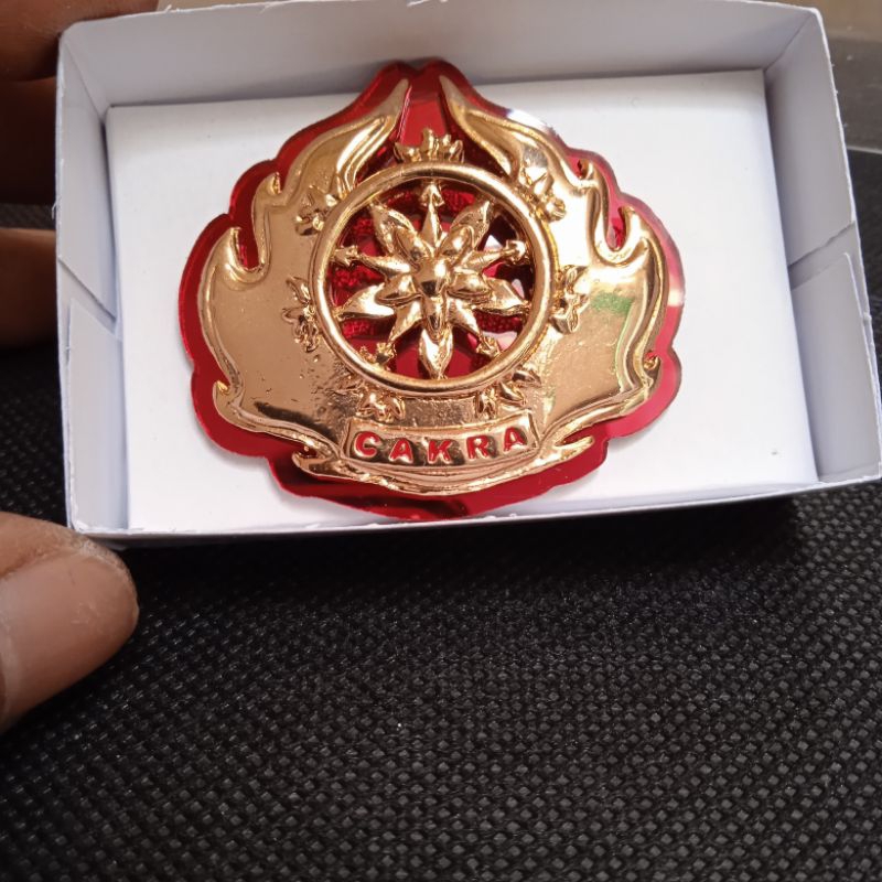 Jual brevet wing pin pdh cakra dasar akrilik mika milor | Shopee Indonesia