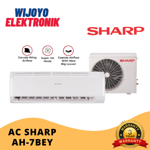 Jual AC SHARP BUKAN TYPE 7SAY / 7 SAY 0.7 PK 7BEY 3/4PK AH-A7BEY | Shopee Indonesia