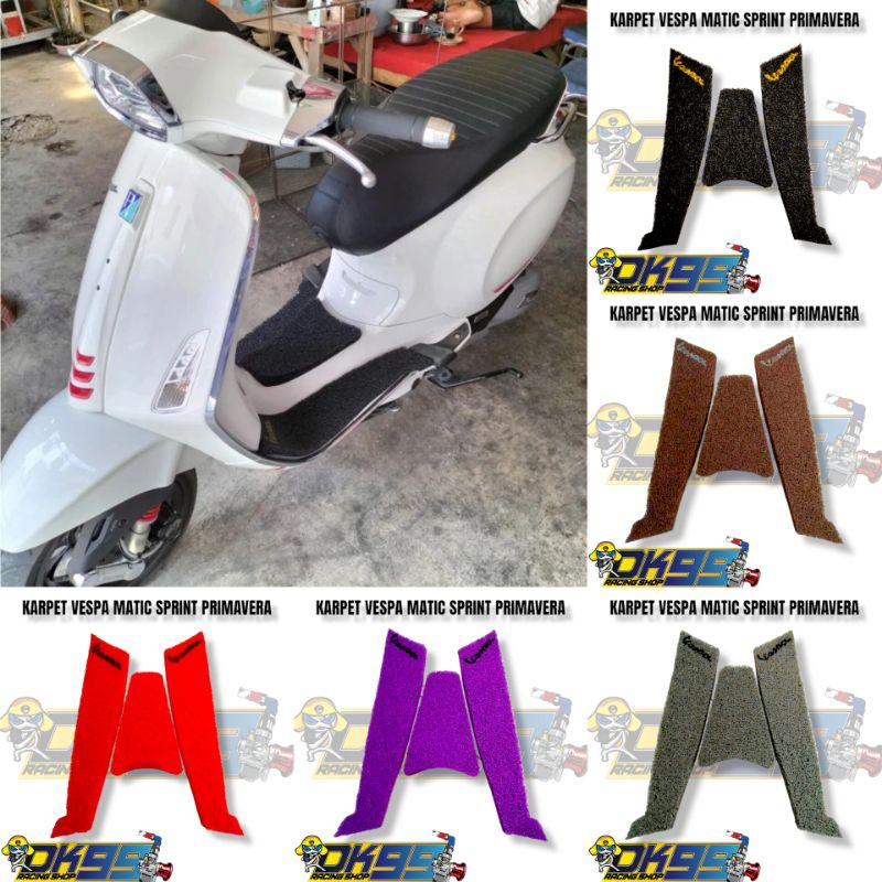 Jual Karpet pijakan alas kaki Vespa matic sprint Primavera bahan ...