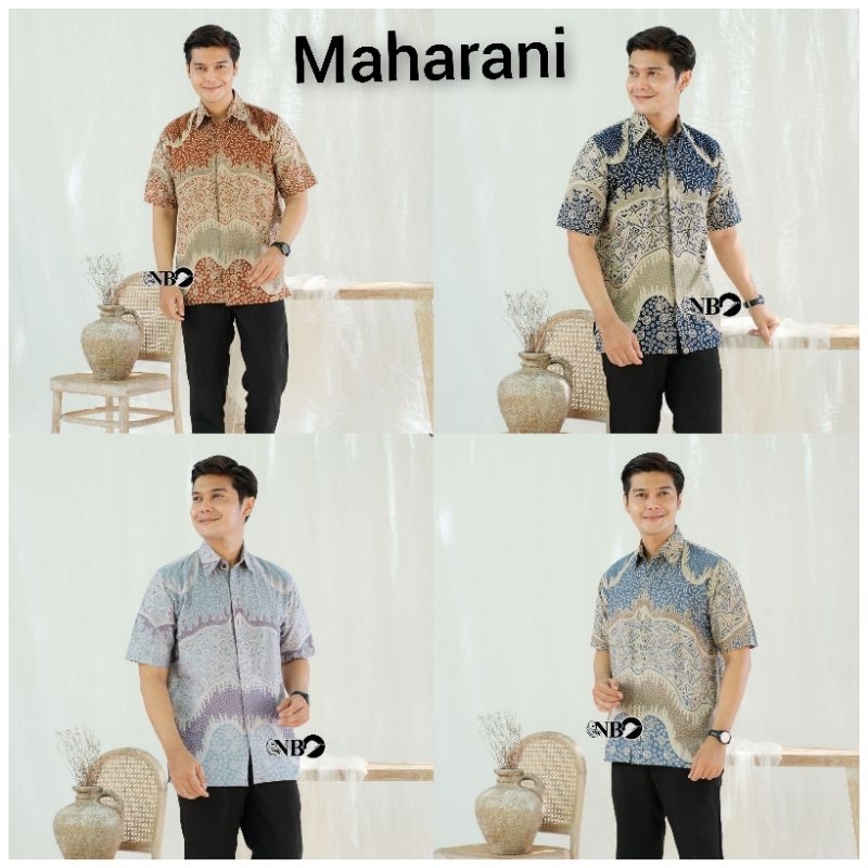 Jual Kemeja Lengan Pendek / Hem Batik by Batik Aziza | Shopee Indonesia