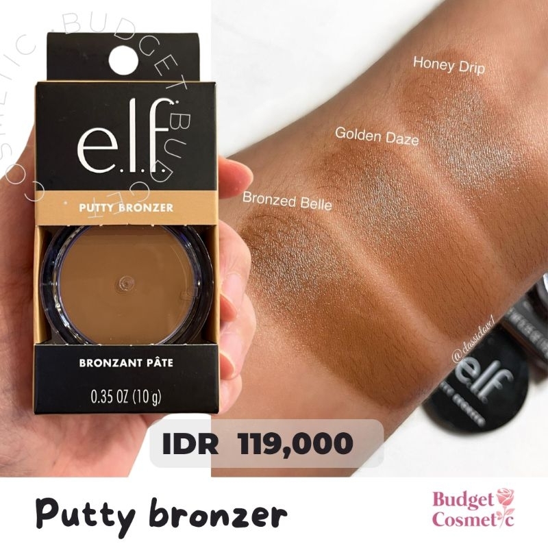 Jual bronzer ELF PUTTY BRONZER CREAM SEMI MATTE contour shading halo ...