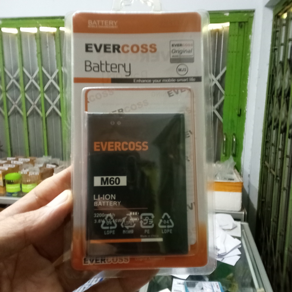 Jual Baterai Battery Original Evercross M60/M6/M6A Pakai U6C jg Bisa | Shopee Indonesia