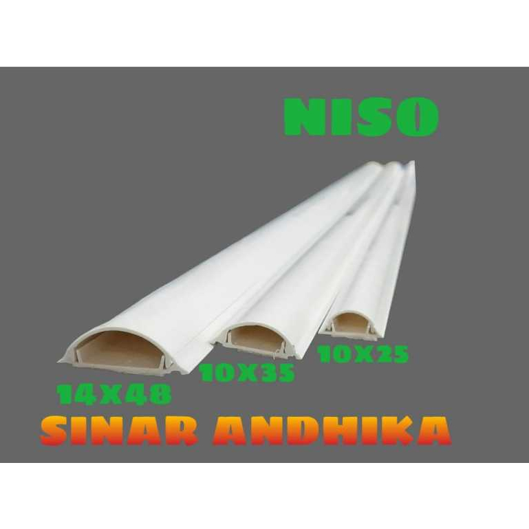 Jual Kabel Protector Niso / Kabel Duct Oval | Shopee Indonesia