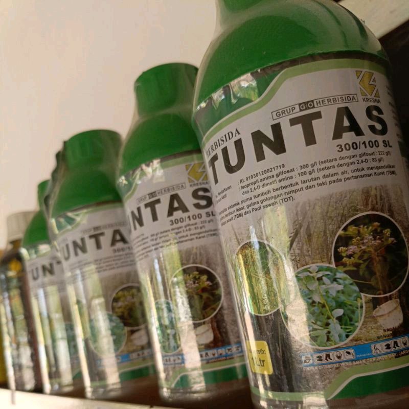 Jual TUNTAS Herbisida tuntas obat rumput tuntas 1Liter | Shopee Indonesia