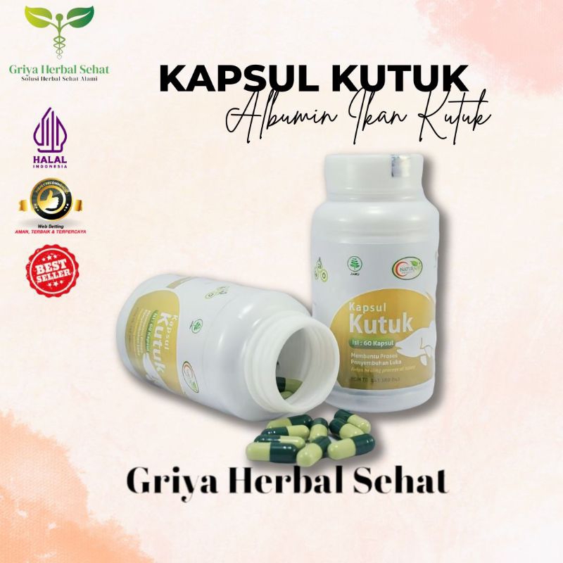 Jual KAPSUL KUTUK OBAT PENGERING OPERASI KAPSUL KUTUK ASLI 100% ORIGINAL | Shopee Indonesia