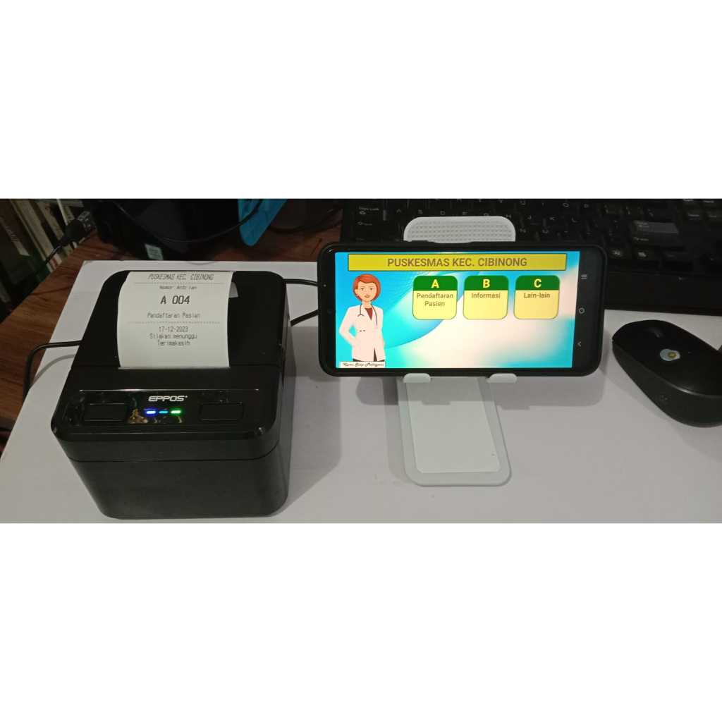 Jual Printer Nomor Antrian dan Software Aplikasi Antrian Klinik ...