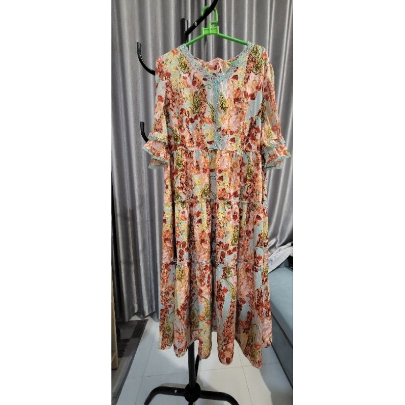 Jual PRELOVED BOHEMIAN DRESS (PLEASE BACA DESKRIPSI) | Shopee Indonesia