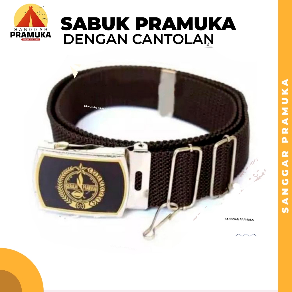 Jual Sabuk Pramuka Cantolan / Sabuk Pramuka Pengait | Shopee Indonesia