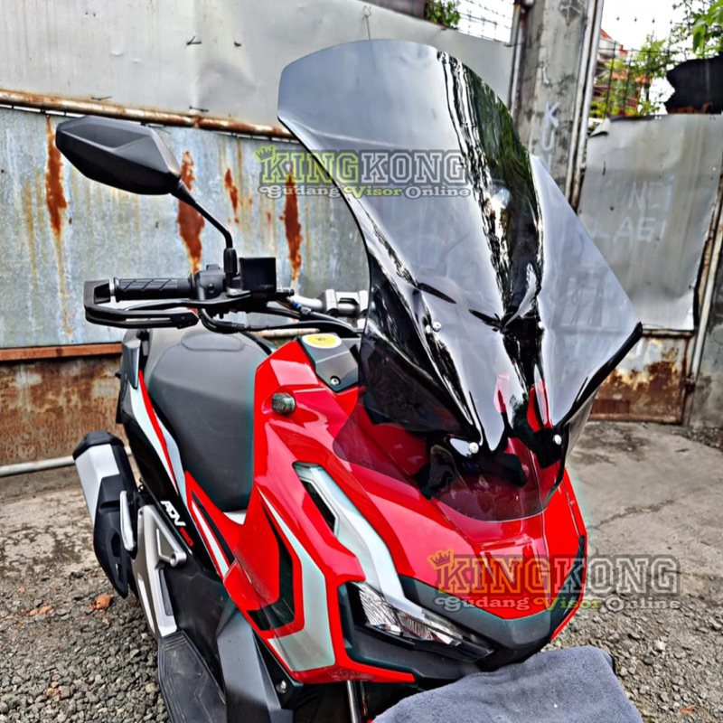 Jual WINDSHIELD ADV 160 MODEL EROPA TOURING V2 , FLYSCREEN VISOR ADV ...