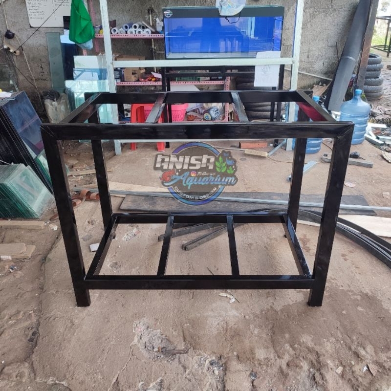 Jual RAK AQUARIUM 120X60X80 BAHAN HOLO 4X6 GALVANIS | Shopee Indonesia