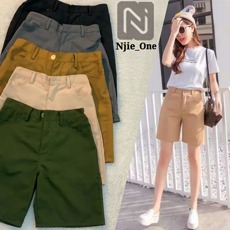 Jual celana pendek wanita terbaru dan kekinian // celana pendek wanita sehari - hari // hotpants ...