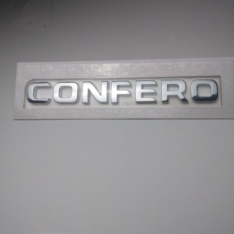 Jual Emblem CONFERO emblem logo Wuling confero original confero emblem ...
