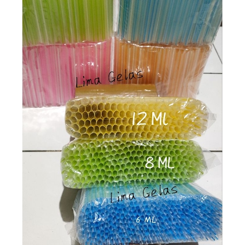 Jual Sedotan Bubble Tea Boba 6mm,8mm,12mm isi 200gram / Sedotan Minum ...