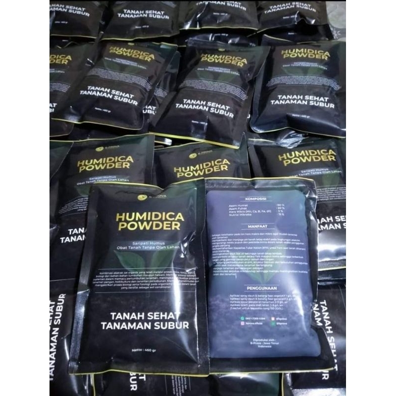 Jual [B-PROVA] Pembenah Tanah HUMIDICA POWDER (asam humat, asam fulvat ...