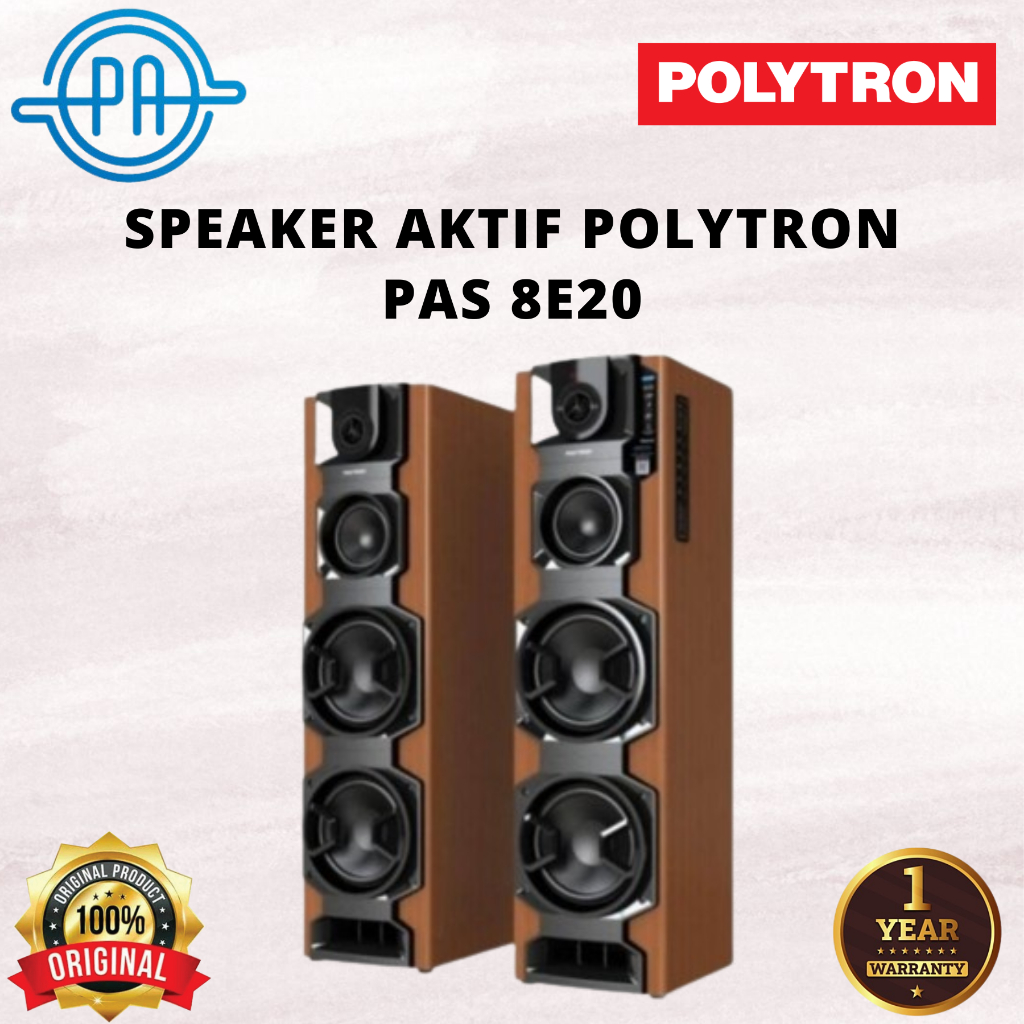 Jual SPEAKER POLYTRON PAS 8E20 /PAS69 PAS 69 SPEAKER ACTIVE BLUETOOTH ...