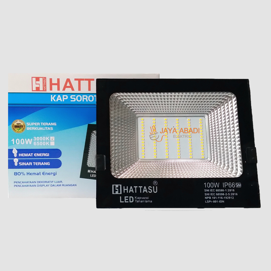 Jual Lampu Sorot Led 100 watt Hattasu lampu tembak led 100 w outdoor super bright | Shopee Indonesia