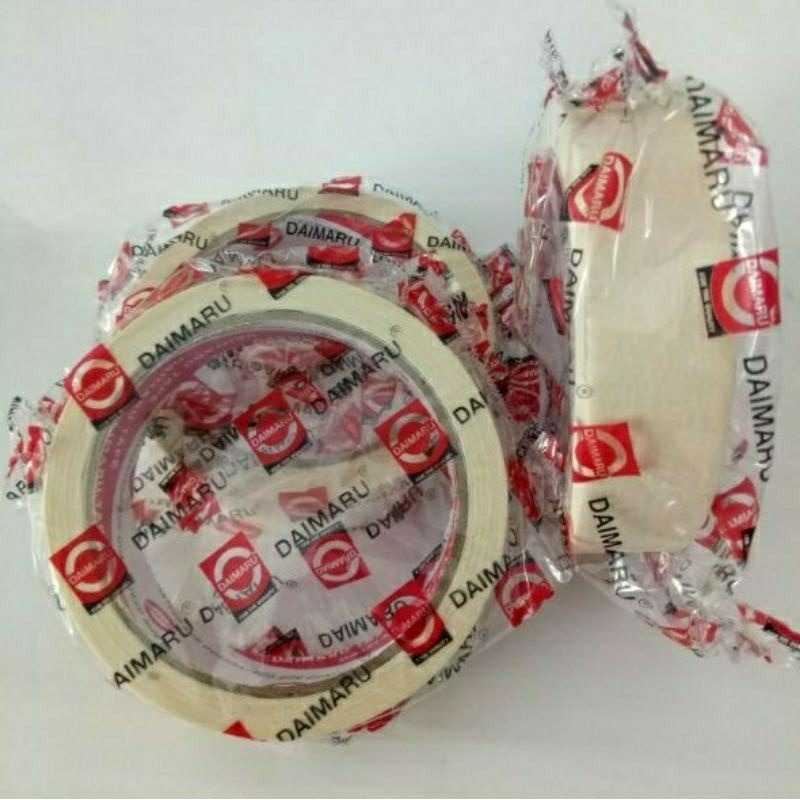 Jual Masking Tape Daimaru 1 Inch / Lakban Kertas Daimaru 24mm | Shopee ...