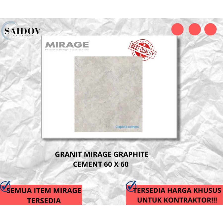 Jual MIRAGE - GRAPHITE CEMENT GRANIT | Shopee Indonesia