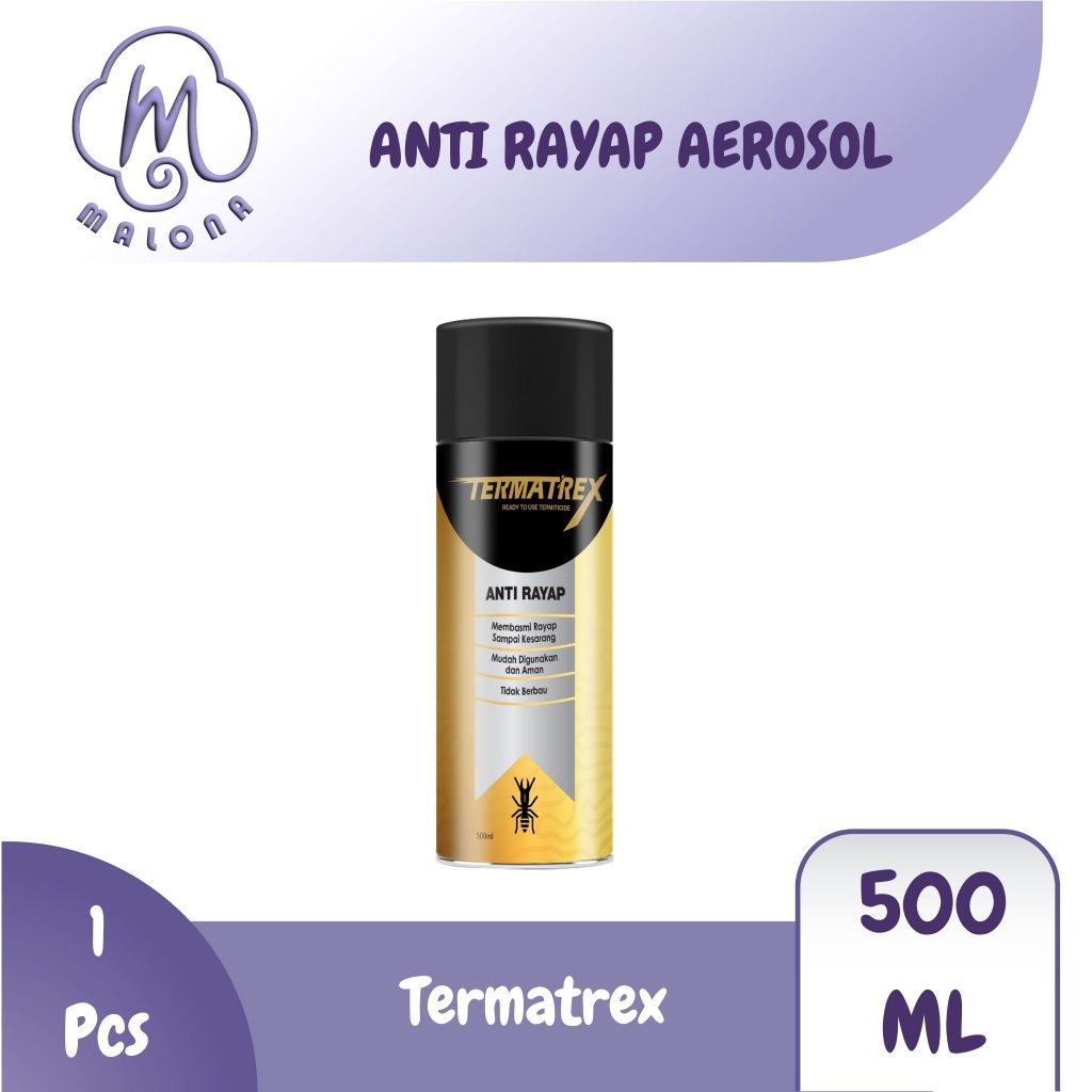 Jual Termatrex 500 ML - Anti Rayap Aerosol Spray Basmi Teter Kayu ...