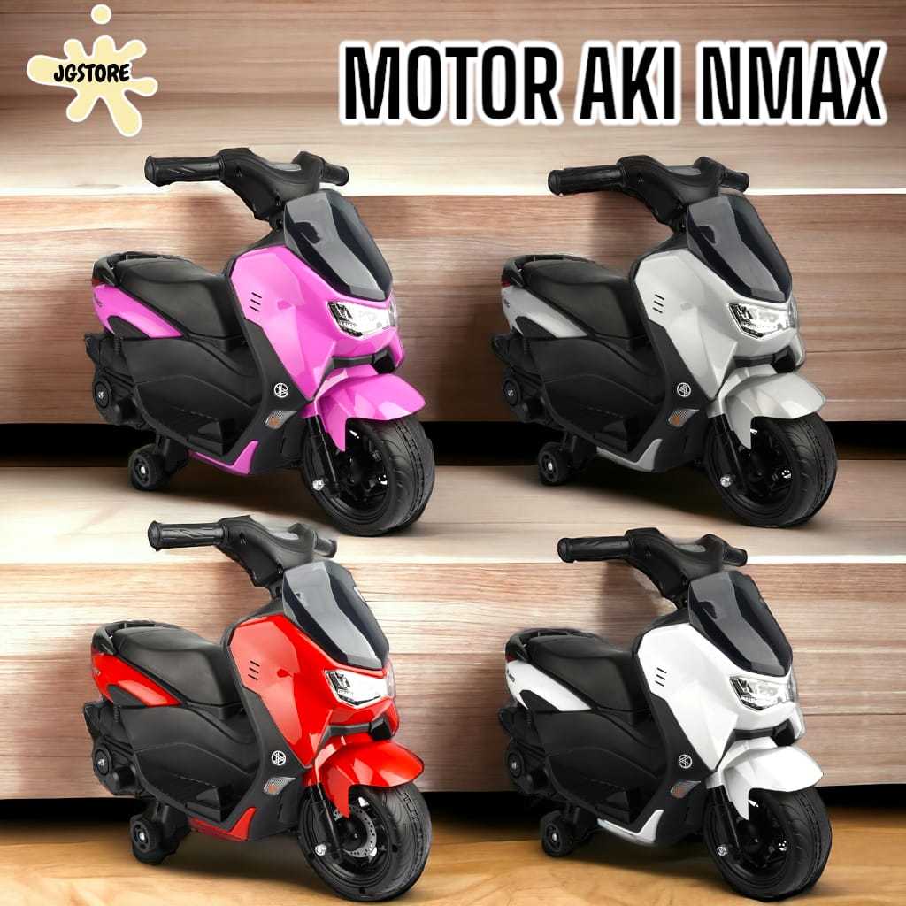 Jual Mainan Motor Aki Motoran Aki Anak PMB K613C Raid NMAX Ride on ...