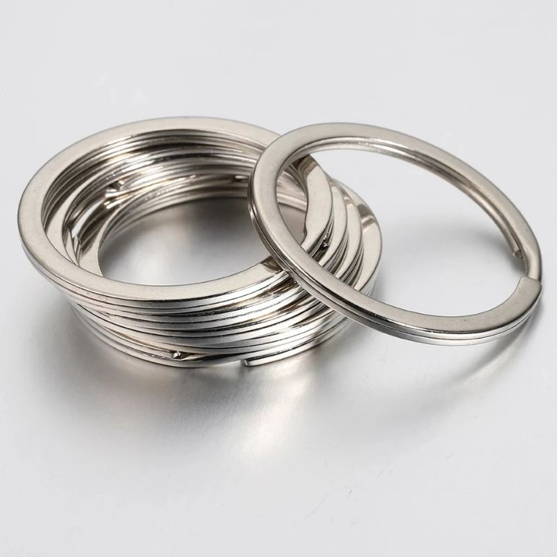 Jual RING GANTUNGAN KUNCI 2.8cm(SILVER)RING O/RING GEPENG PREMIUM IMPOR ...