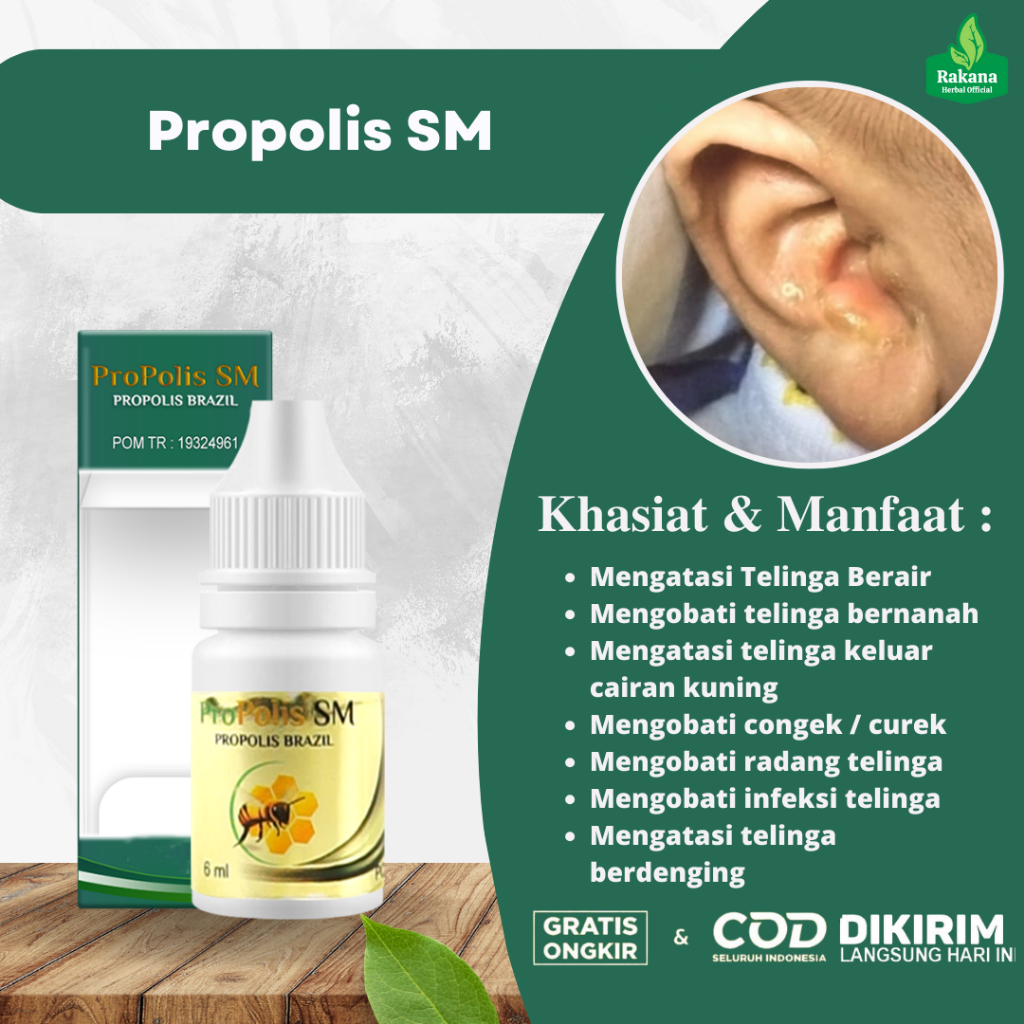 Jual Obat Telinga Berair Bernanah Dan Bau, Telinga Keluar Cairan ...
