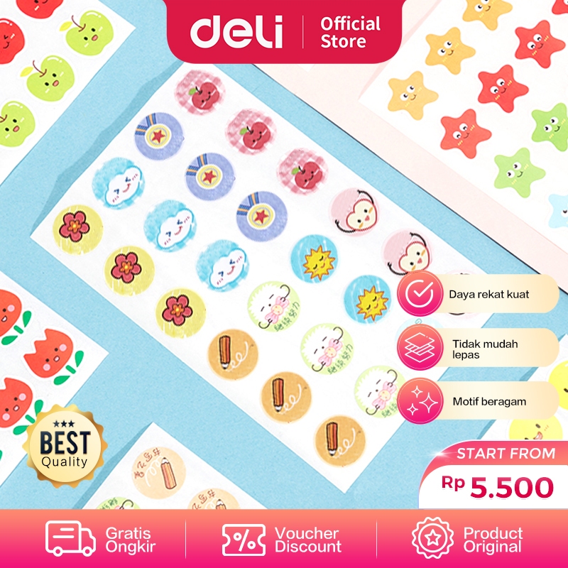 Jual Deli Cartoon Sticker Stiker Kartun 25909 25910 | Shopee Indonesia
