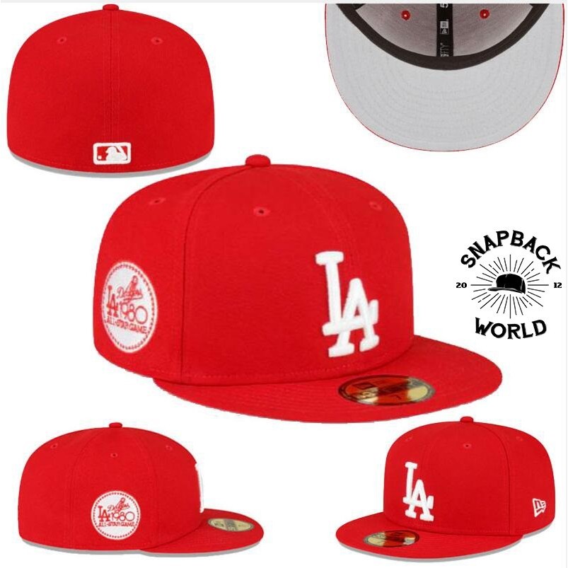 Jual All Star LA Dodgers Fitted cap import topi snapback | Shopee Indonesia