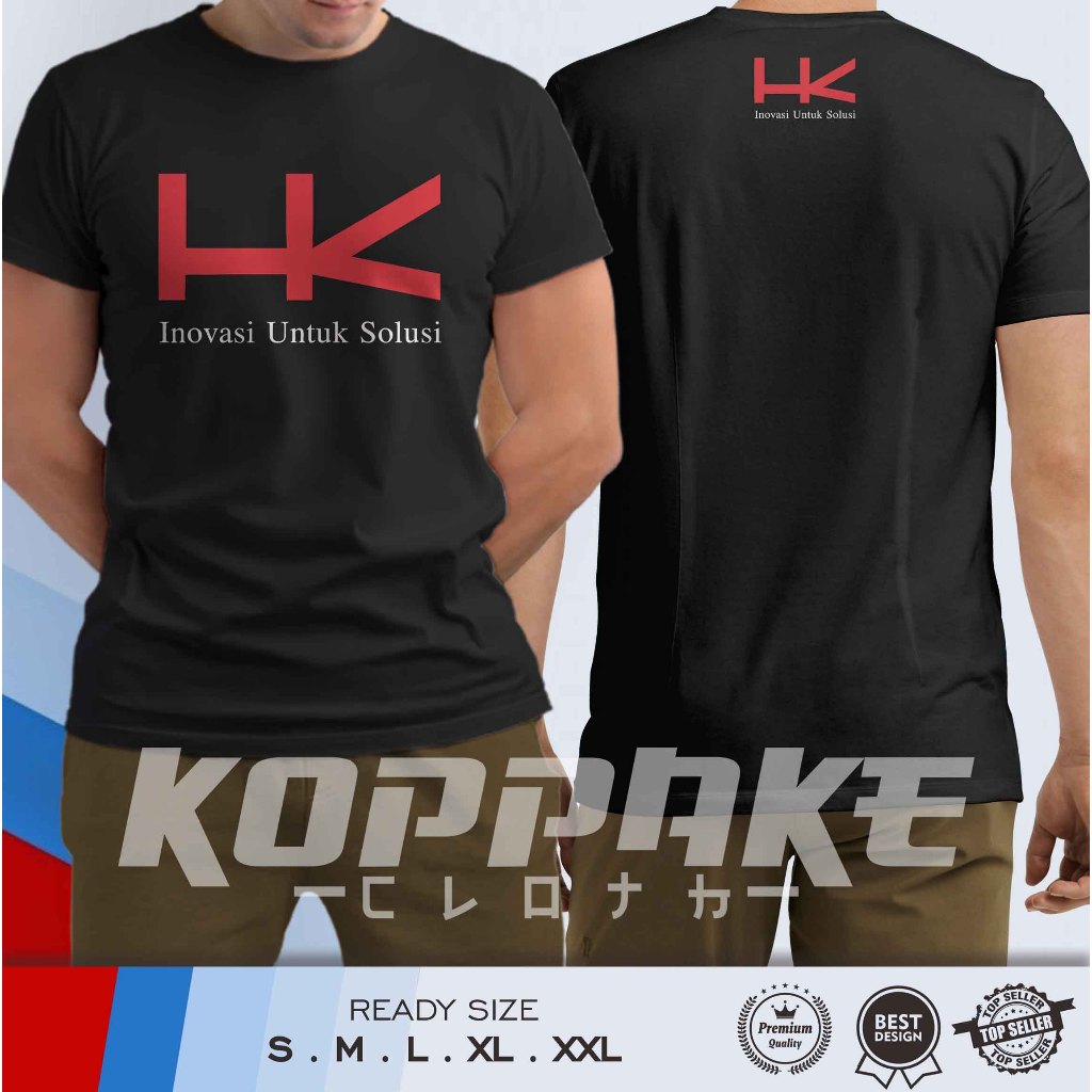 Jual Kaos PT Hutama Karya Logo HK Inovasi Untuk Solusi Baju Perusahaan | Shopee Indonesia