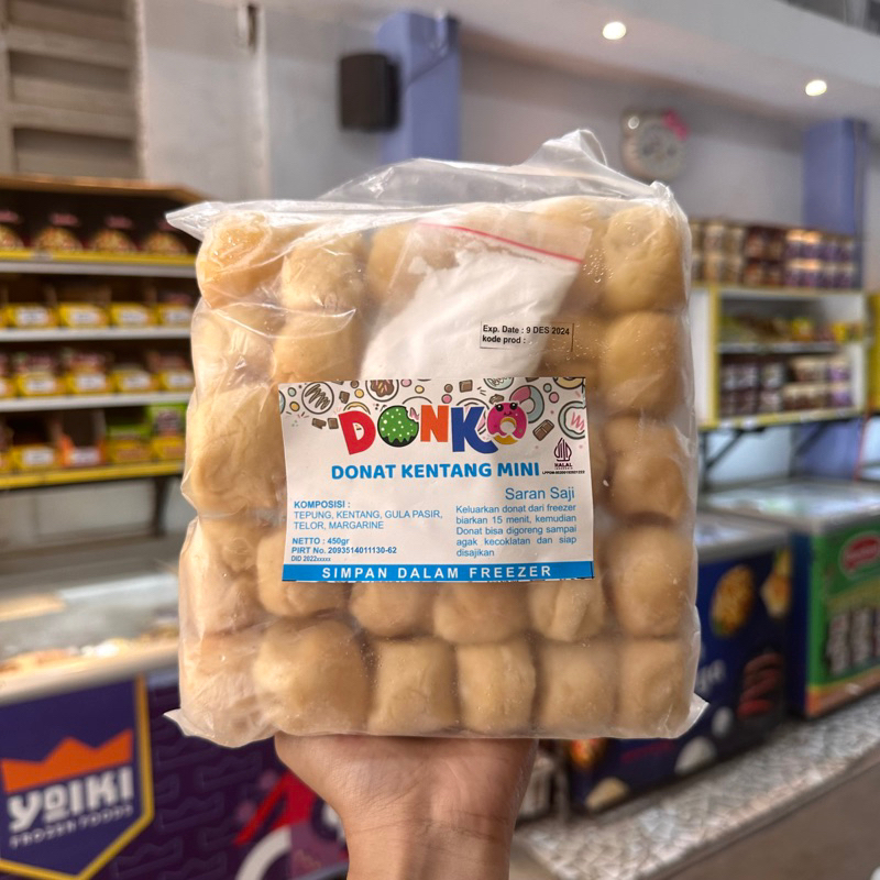 Jual DONKO donat kentang mini isi 30 | Shopee Indonesia