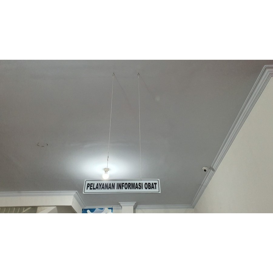 Jual Sign Label Acrylic Sign Board Gantung Custom papan nama akrilik ...