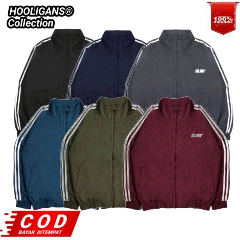 Jual Hooligans Jacket Tracktop Linea Lyte Series Best Seller | Shopee ...