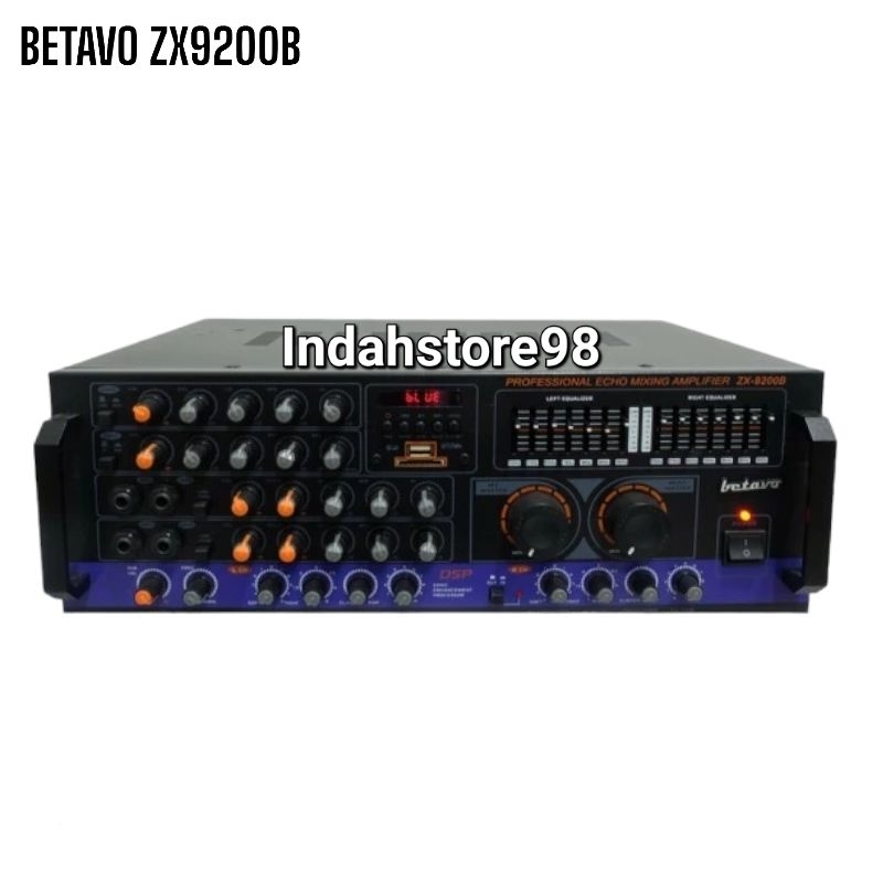 Jual Ampli Betavo ZX9200B Power Amplifier Karaoke ZX 9200B Original ...