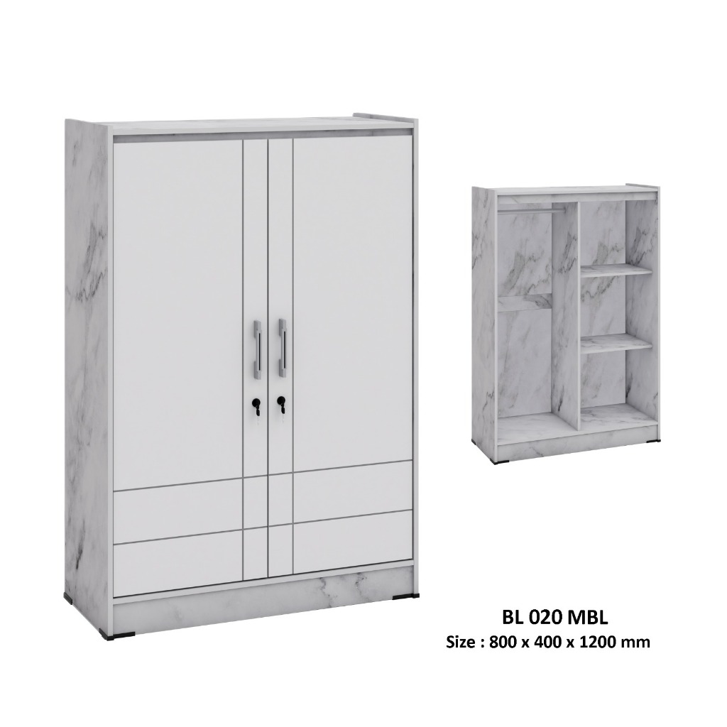 Jual LEMARI PAKAIAN KAYU ANAK BABY LOCKER BL 05 FULL KUNCI LEMARI BAJU GANTUNG | Shopee Indonesia