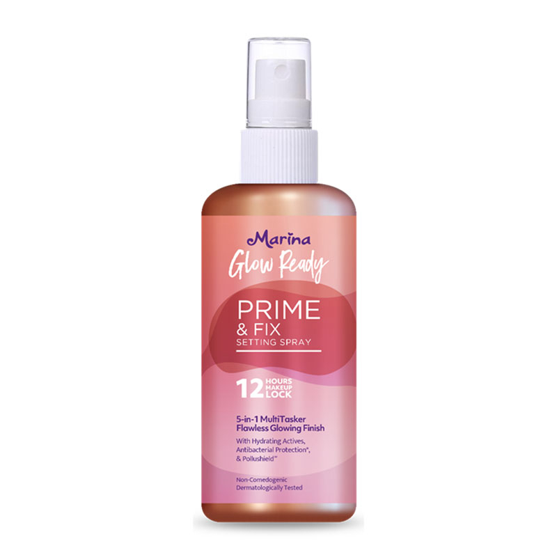 Jual Marina Glow Ready Prime & Fix Setting Spray 50ML | Shopee Indonesia