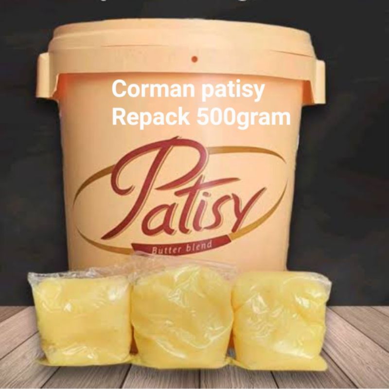Jual Butter corman patisy 500gram | Batter corman 500gram| batter blend ...