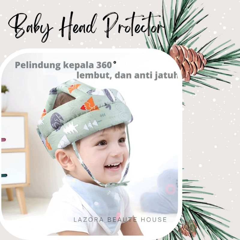 Jual HELM BAYI ANTI BENTUR / TOPI PELINDUNG KEPALA BAYI / BABY HEAD ...