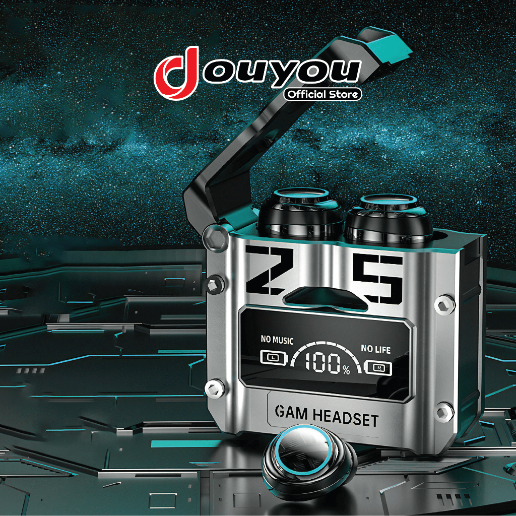 Jual Headset Bluetooth TWS M25 With 500 mAh Powerbank Sports Gaming LED ...