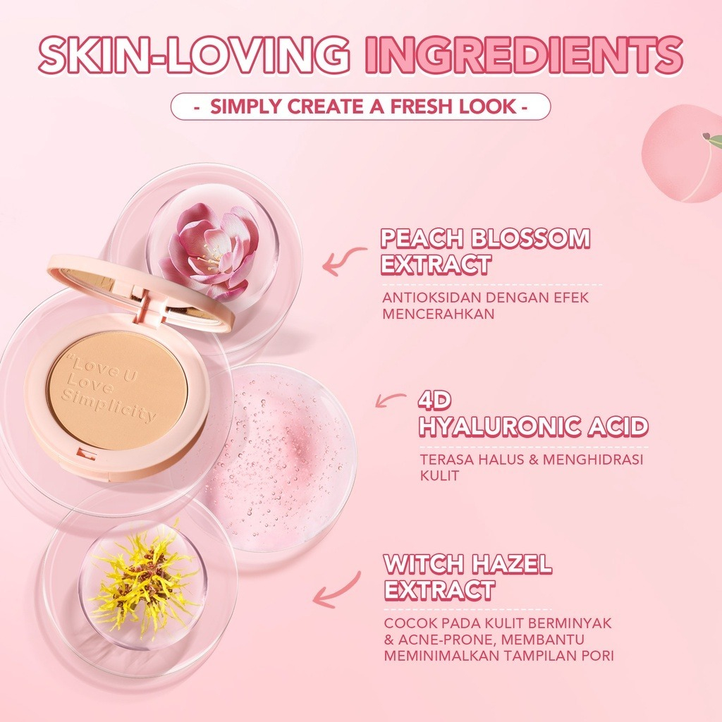 Jual YOU Simplicity Flawless Compact Powder | Bedak Padat | Natural ...
