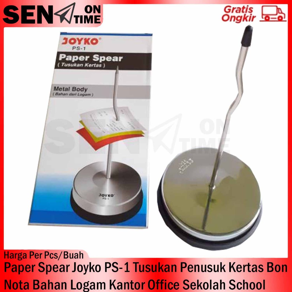 Jual Joyko Ps1 Paper Spear Tusuk Nota Penata Bon Coblosan Struk Belanja ...