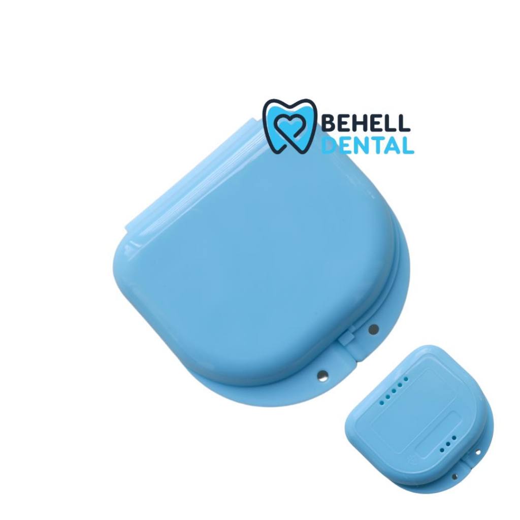 Jual PREMIUM KOTAK RETAINER TRAINER GIGI DENGAN LUBANG / BOX PROTESA ...