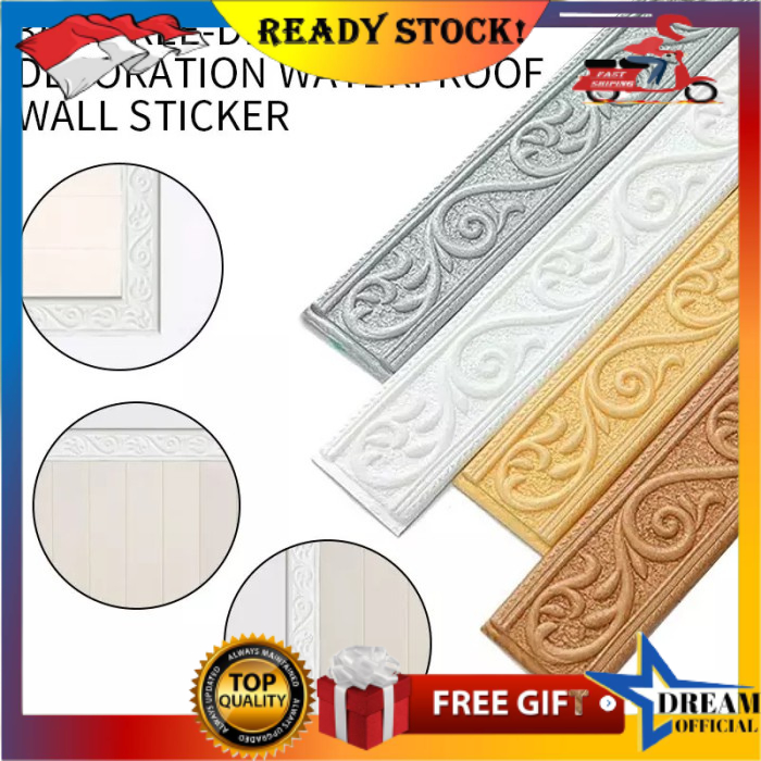 Jual BORDER LIST FOAM 3D Wall Frame List Border Foam Moulding 3D ...