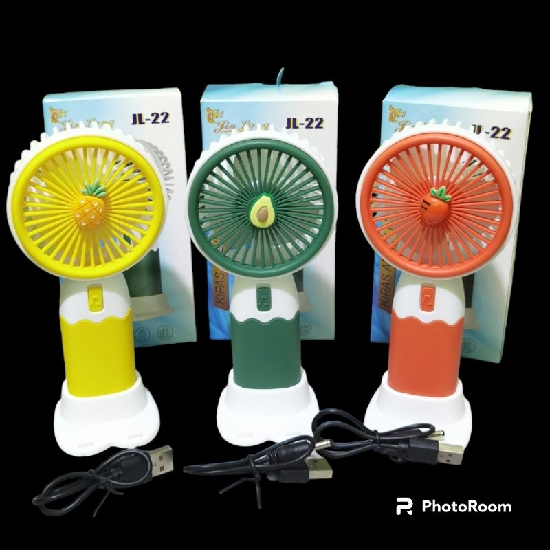 Jual Kipas Angin Mini Cas jin long jl - 22 karakter buahan ll Bisa COD ...
