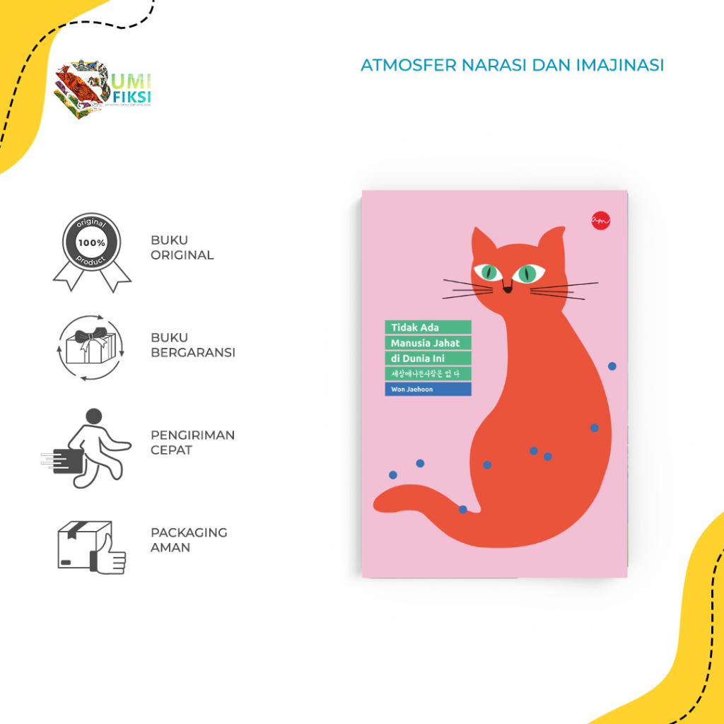 Jual Buku Novel Tidak Ada Manusia Jahat Di Dunia Ini - Won Jaehoon - Aria Media Mandiri ...