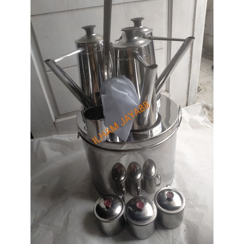 Jual Dandang teko Teko thai tea full set diameter 35CM | Shopee Indonesia