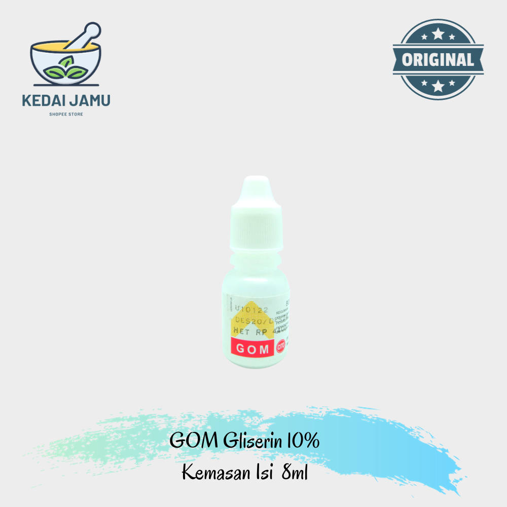 Jual GOM Glycerine 10 ml Untuk Sariawan | Shopee Indonesia