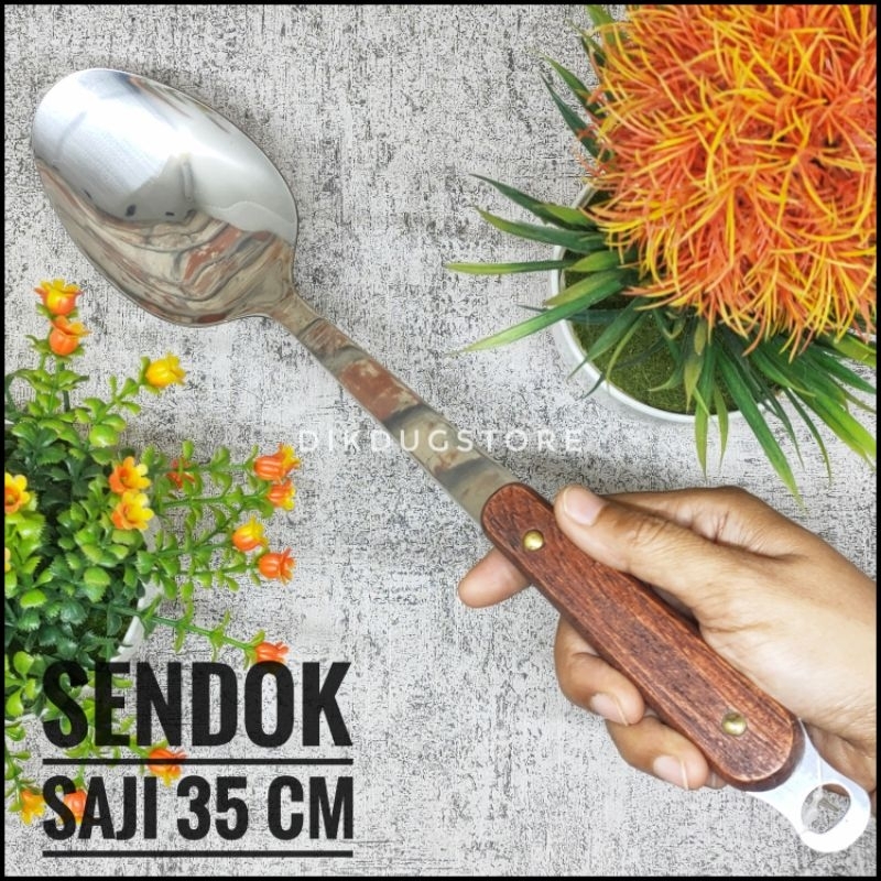 Jual Sendok Saji - Serving Spoon -Stainless Steel Murah Awet IDEAL ...