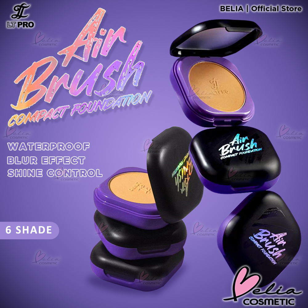 Jual BELIA LT PRO Air Brush Compact Foundation | Compact Powder | Two ...