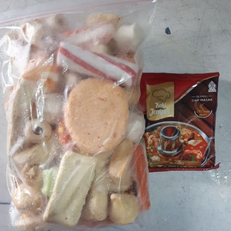 Jual PREMIUM STEAMBOAT BASO MIX SEAFOOD + BUMBU | Shopee Indonesia