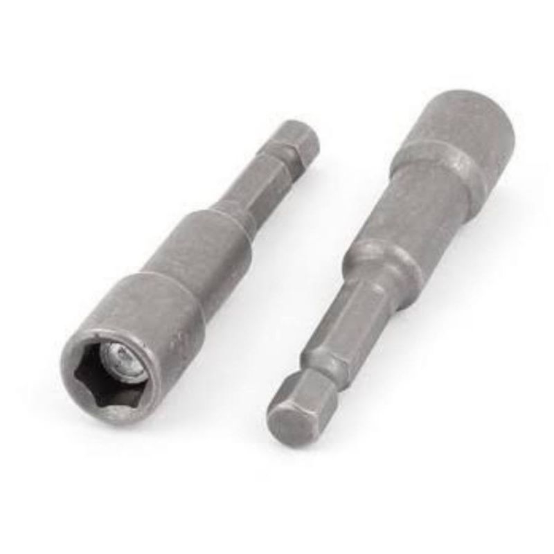 Jual Mata Bor Sok Baut Roofing 8mm 65mm/ Head Nut Magnetic Socket ...